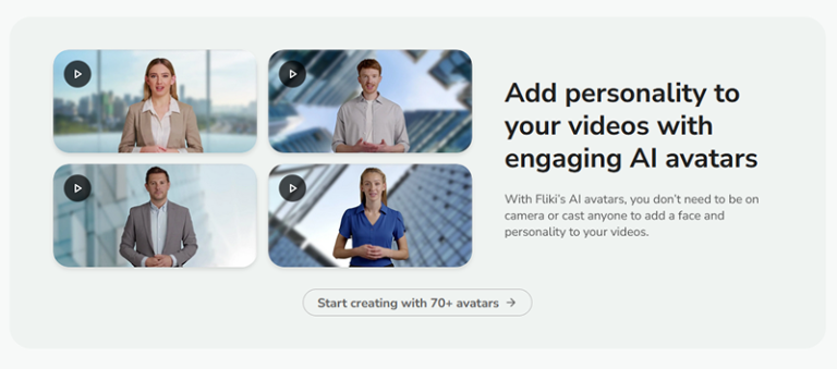Fliki - an AI text-to-video and audio web app - Simply About AI