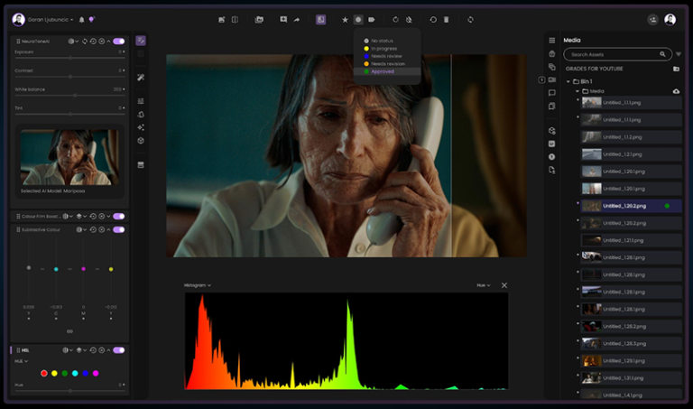 Fylm.ai - AI tool coloring video like a pro - Simply About AI